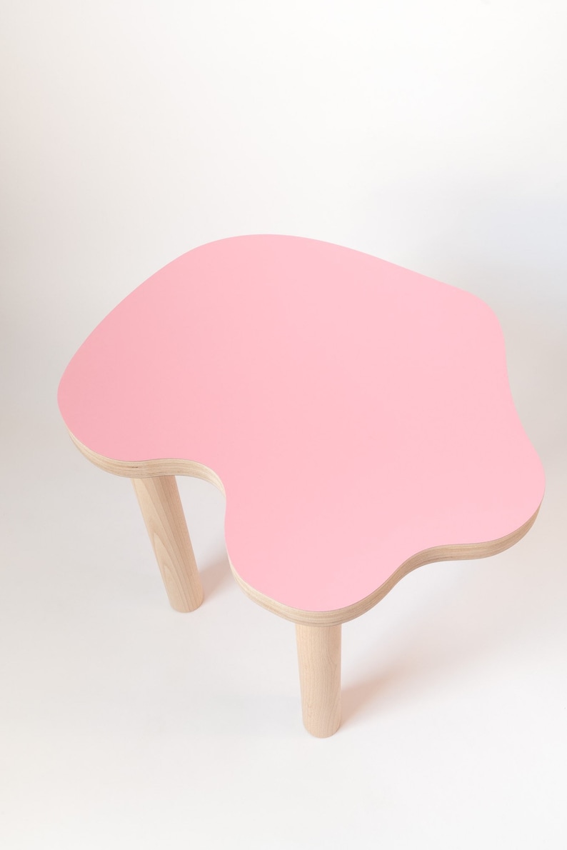 Side Table Wavy Curvy Coffee Table Wiggle Side Table Squiggle - Etsy UK