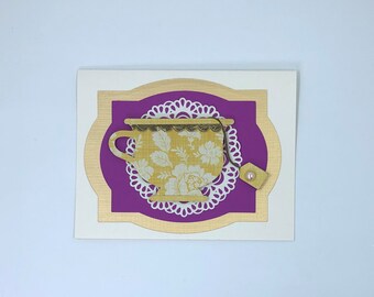 Tea Note Cards - Etsy
