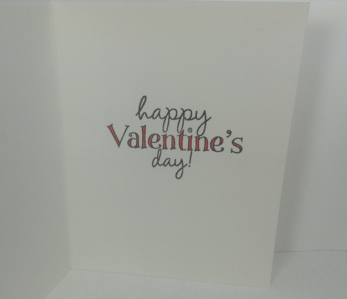 VALENTINE'S DAY CARD - Etsy