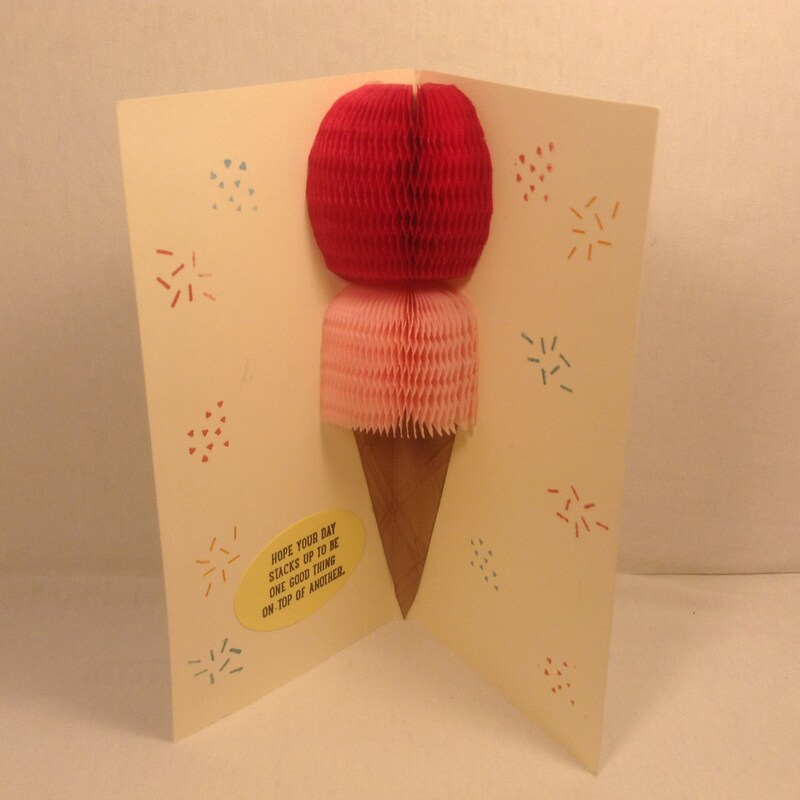 Ice Cream Card - Etsy