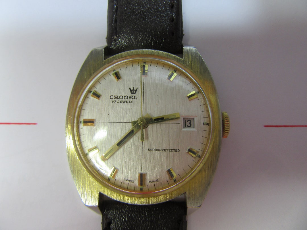 Vintage Cronel Mecanical Watch - Etsy