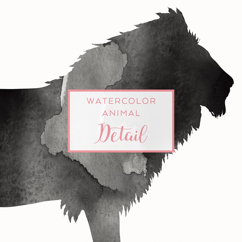 Safari Animal Silhouette Black | Clip Art, Animal Silhouette ...