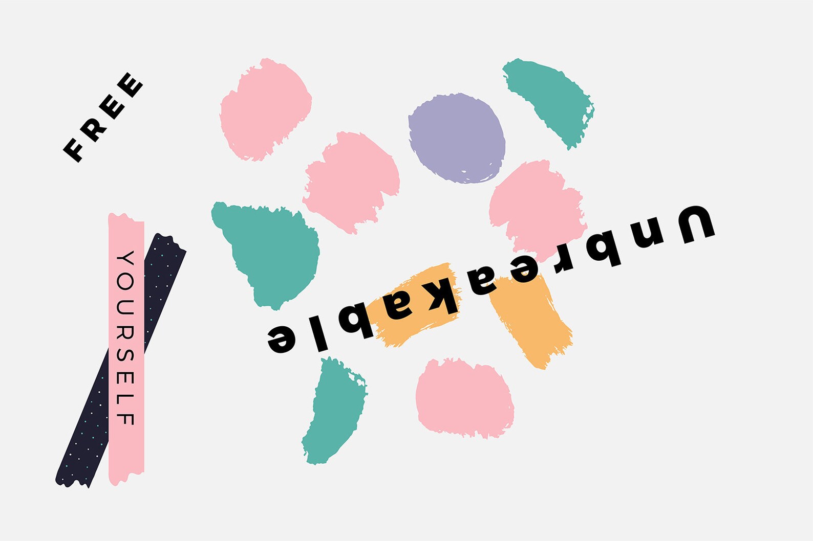 Unbreakable Abstract Pattern Set Clip Art Digital Download - Etsy