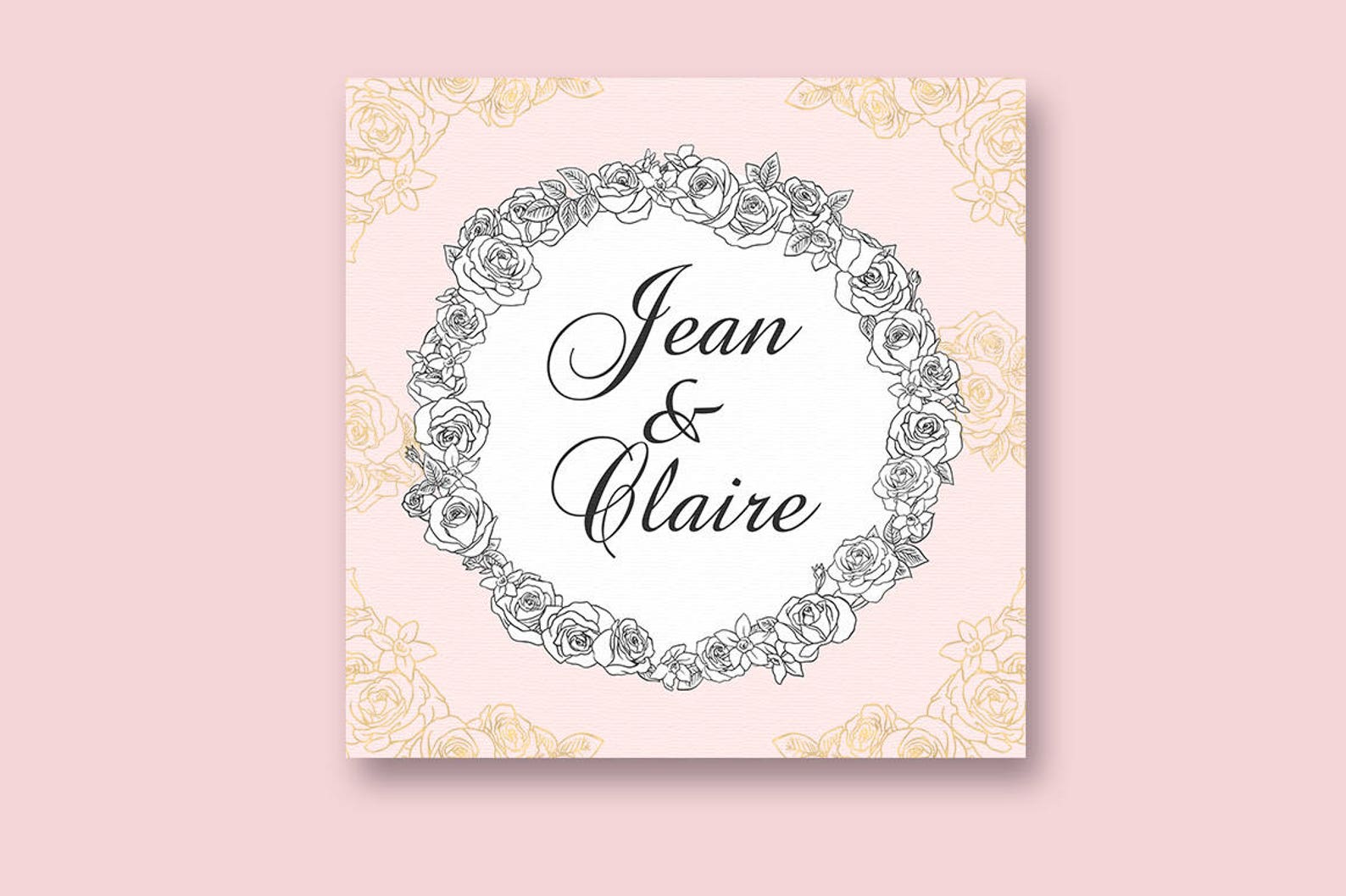 Ink Roses Rose Clip Art Floral Illustration Hand Drawn | Etsy