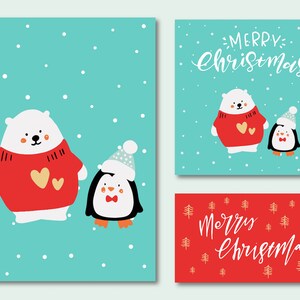 Merry Christmas Characters, Christmas Clip Art, Hand Lettering, Pastel ...