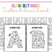 Alphabet Worksheets for Kids Similar Letters Determine the Difference ...