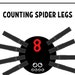 Counting Spider Legs Activity for Preschoolers - Etsy