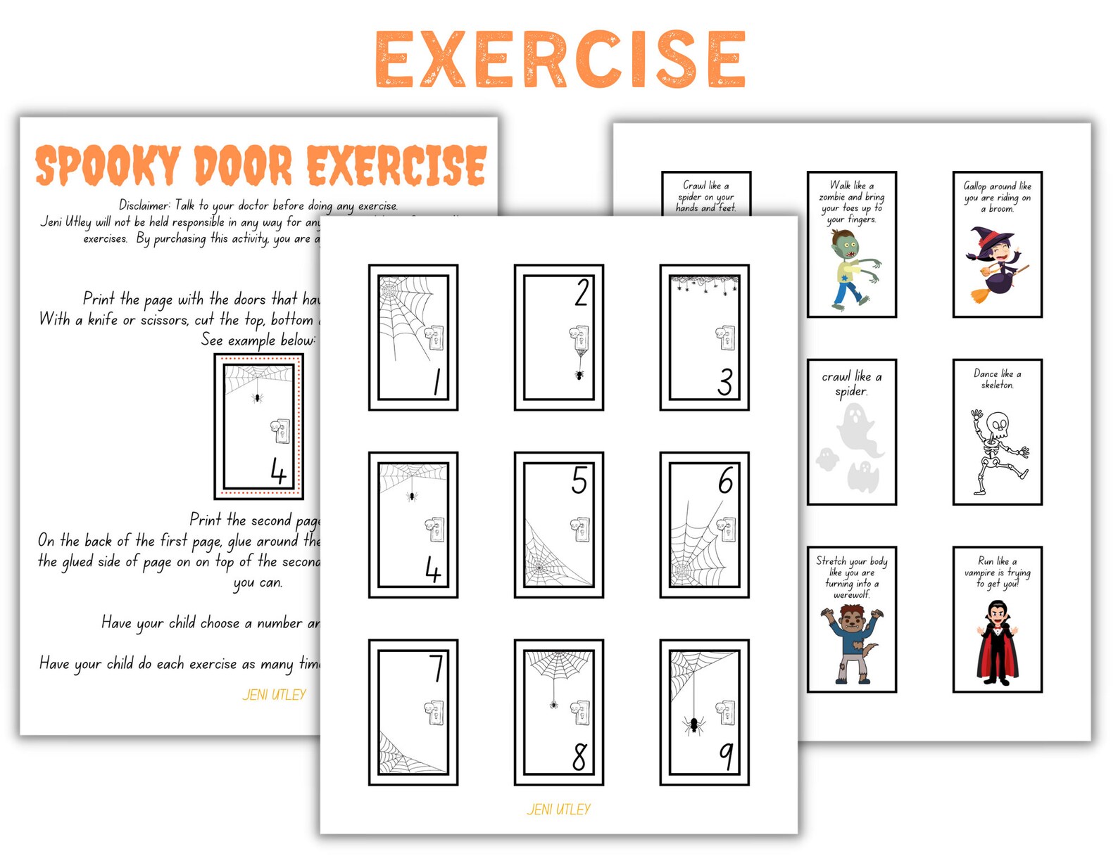 Halloween Learning Bundle Halloween Homeschool Preschool Kindergarten ...