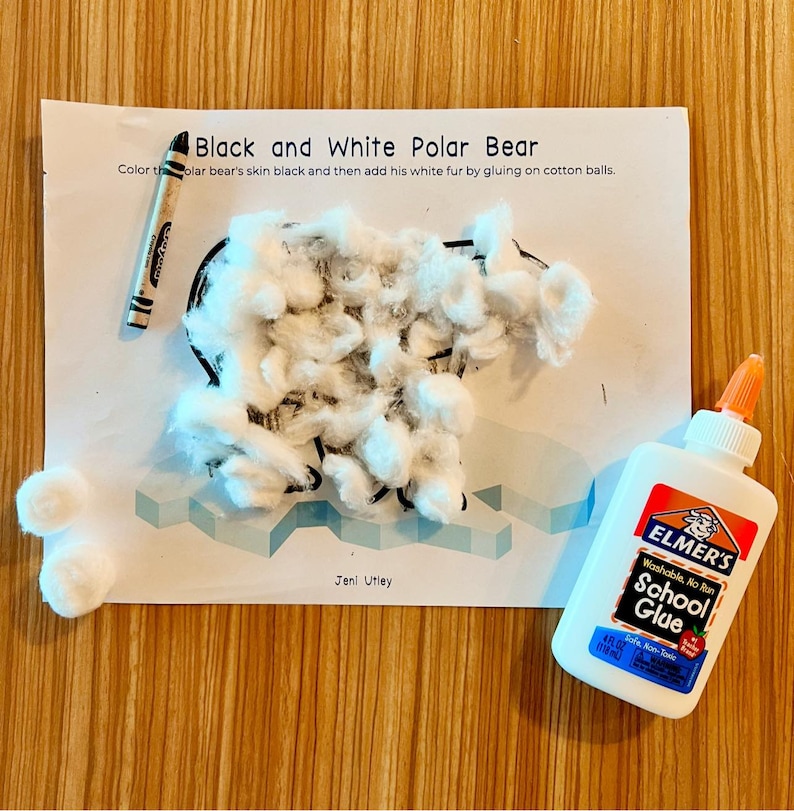 Polar Bear Activity | Preschool Curriculum | Preschool Activities - Etsy