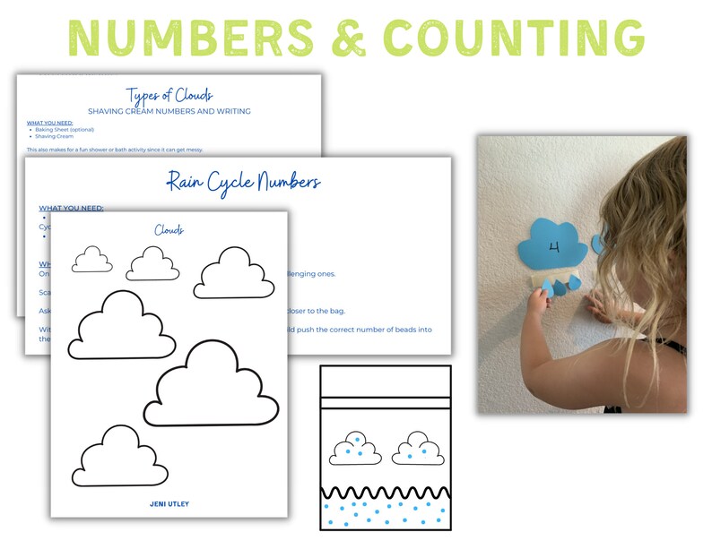 Rain and Clouds Learning | Rain | Clouds | Learning Activities | Hands ...