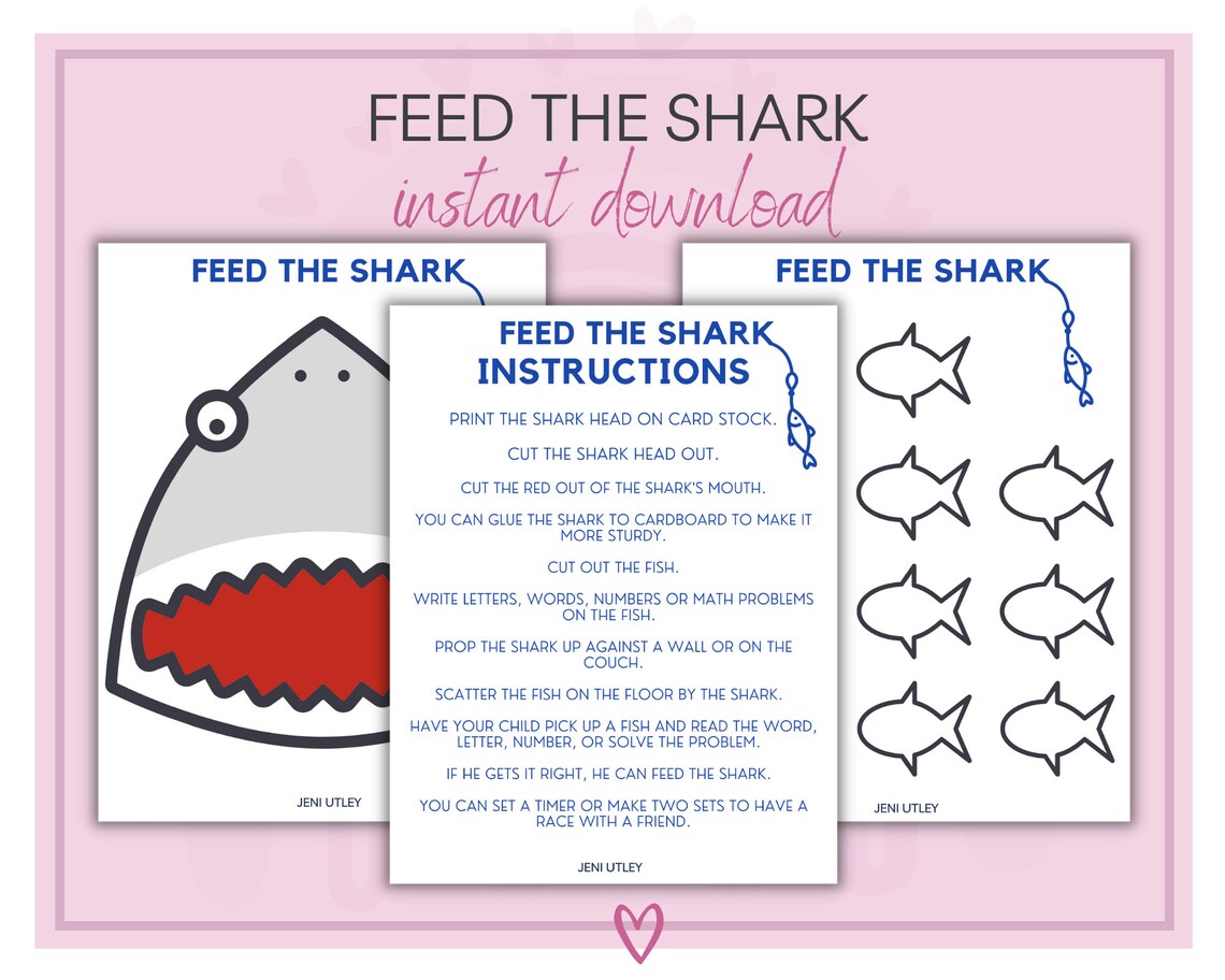 Ocean Learning Activity Bundle Ocean Sea Creatures | Etsy