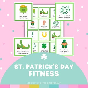 Leprechaun Fitness Activity | St. Patrick's Day Gross Motor Game ...