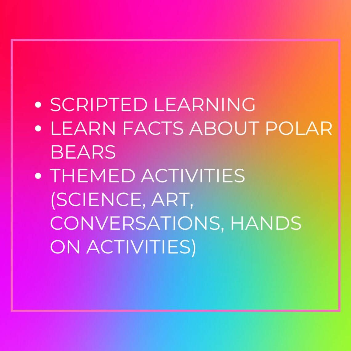 Polar Bear Unit Study Preschool Curriculum Preschool - Etsy