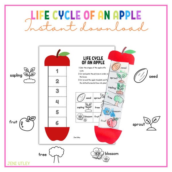 Apples Apple Themed Activities Preschool Prek Printables Preschool Unit ...