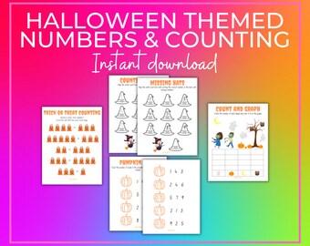 My Pumpkin Learning Pages - Etsy