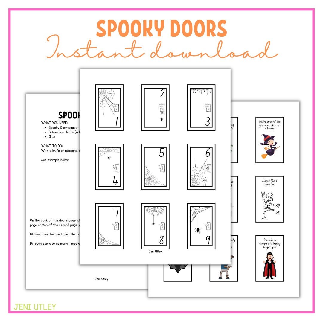 Halloween Exercise | Workout | Fitness | Physical Education | Halloween ...