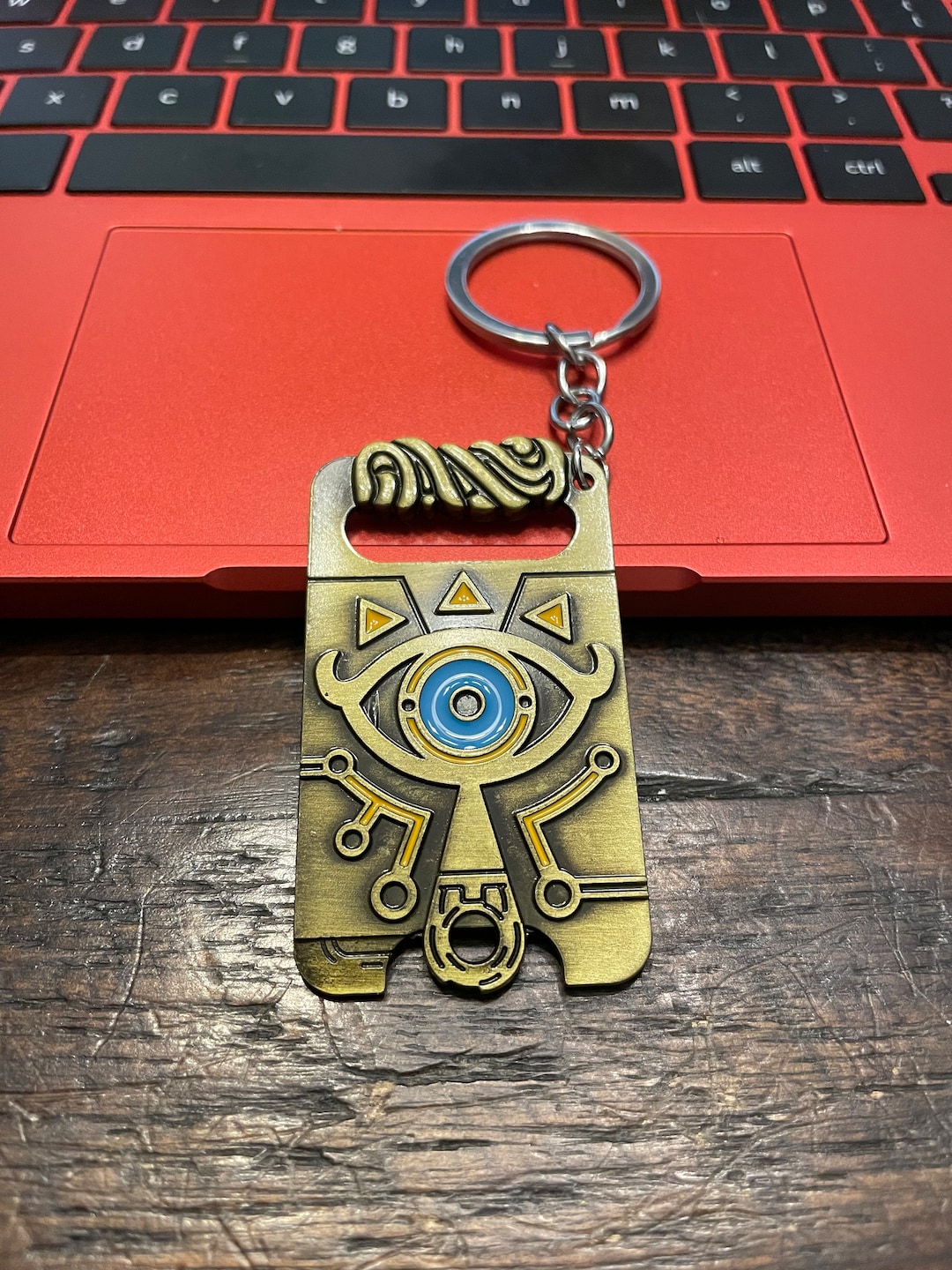 The Legend of Zelda Sheikah Slate Keychain - Etsy