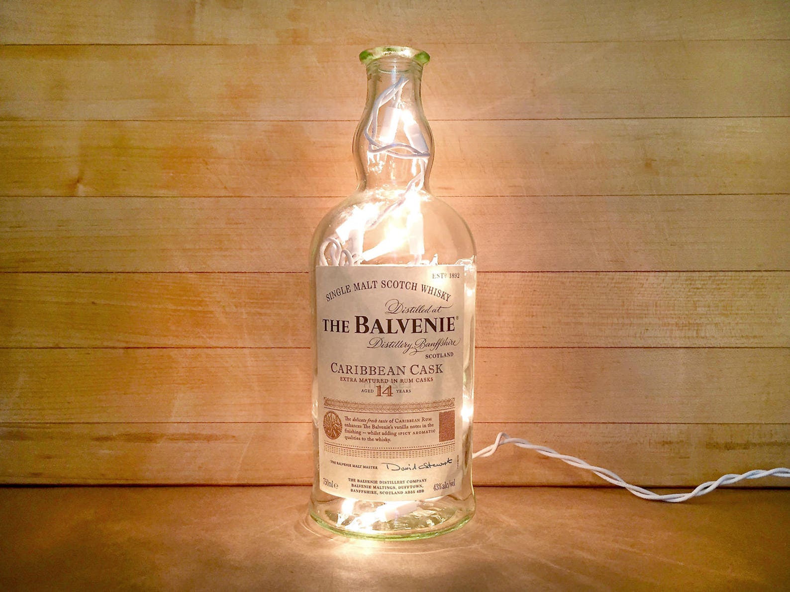The Balvenie, Liquor Light, Whisky Bottle, Bottle Light, Scotland ...
