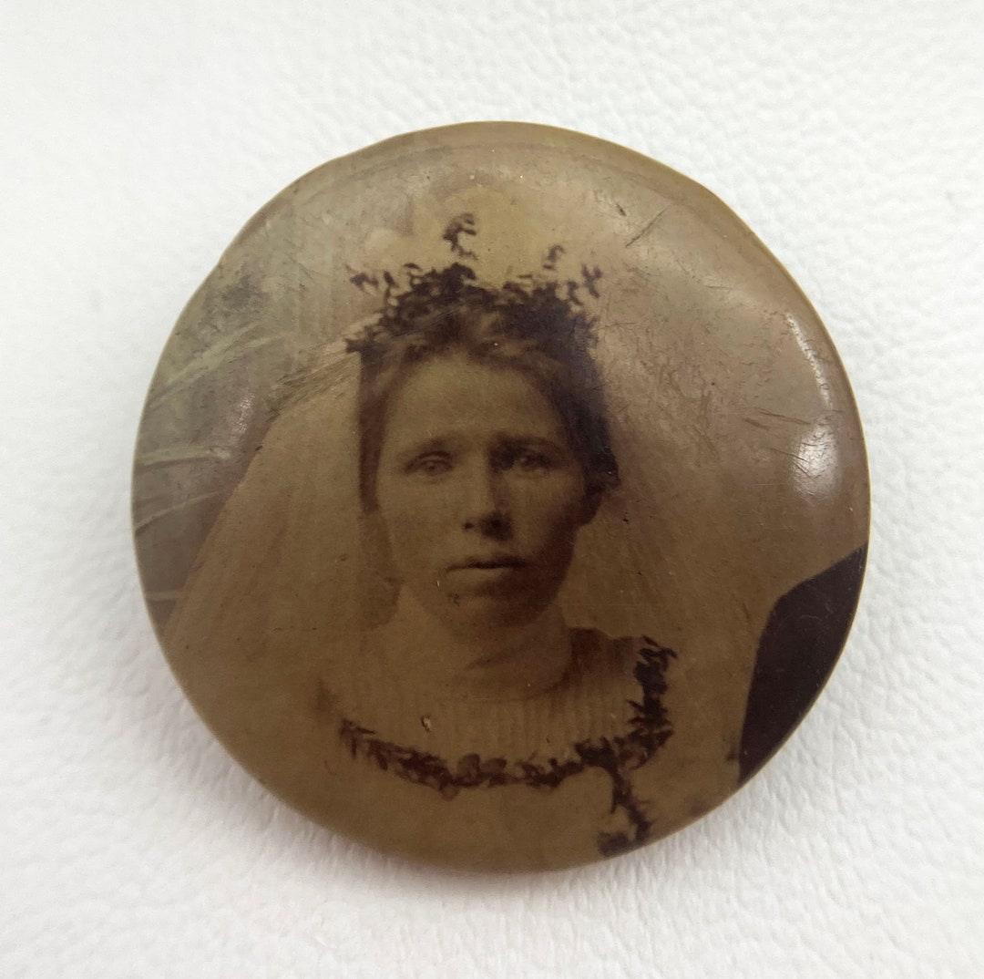 Antique Mourning Brooch - Bride - Etsy