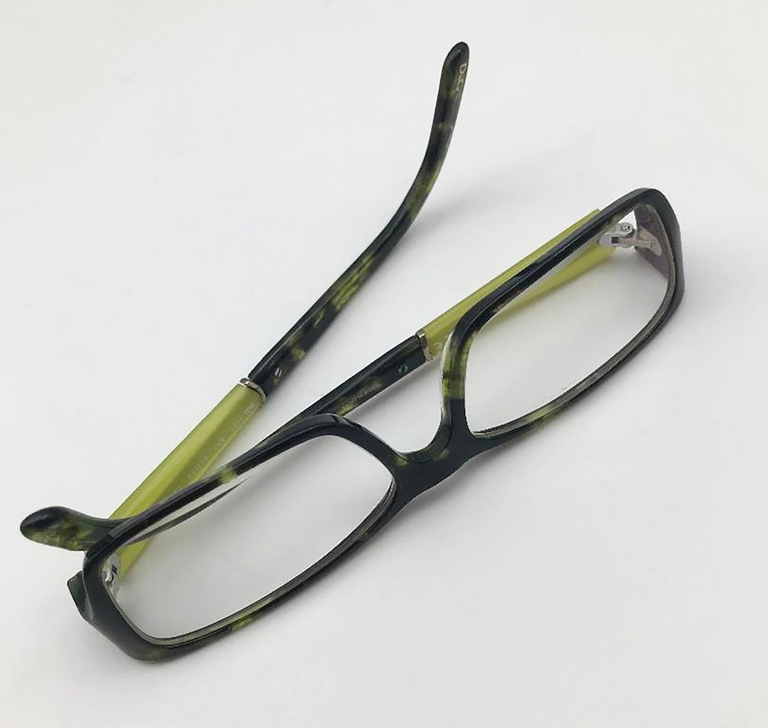 Dolce & Gabbana Green Tortoise Shell Eye Glasses - Used - Etsy