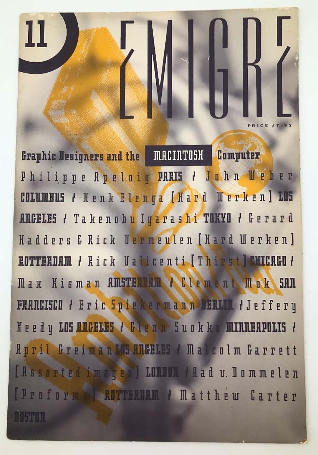 Vintage Emigre Magazine - Graphic Designers and the Macintosh 1989 ...