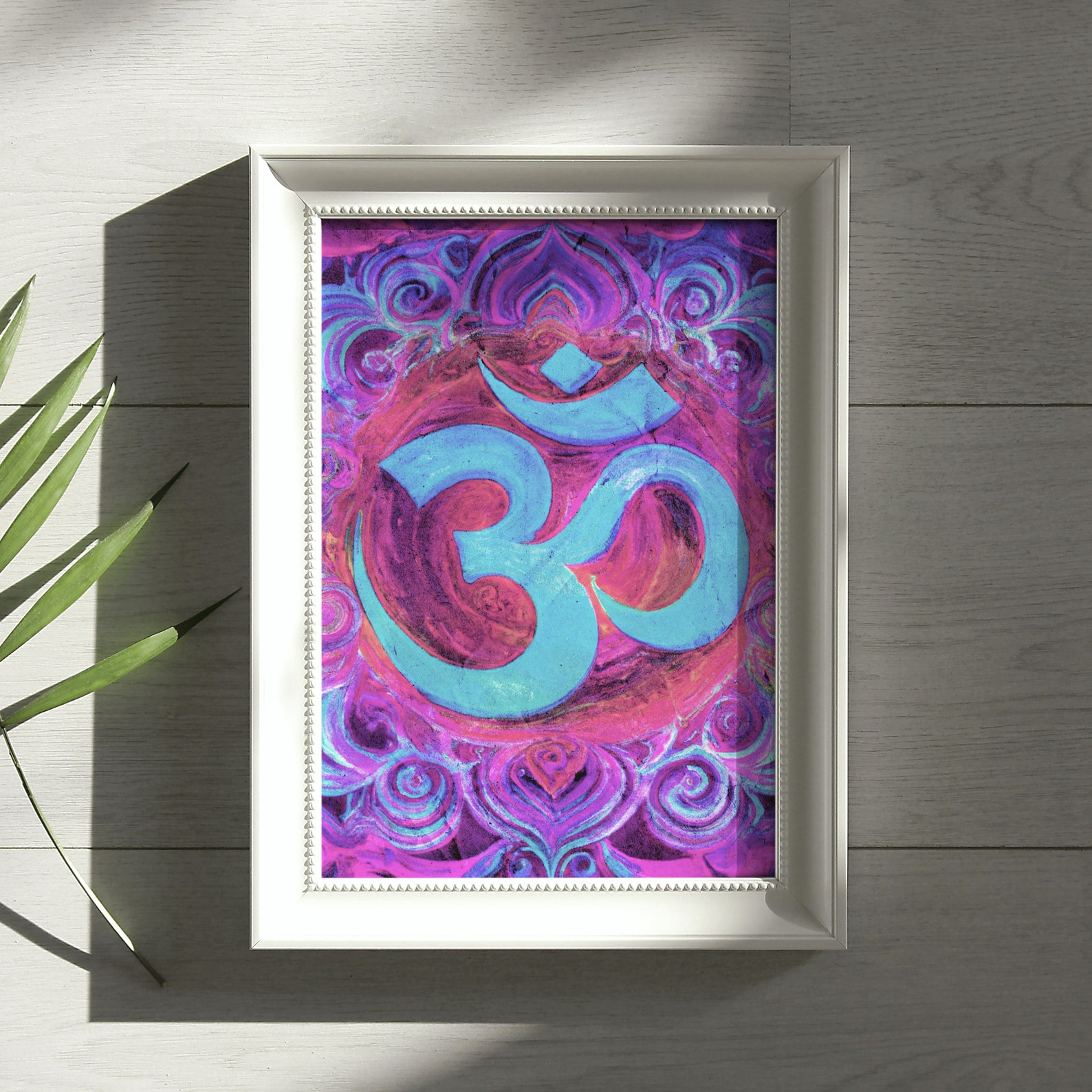 Om in 3 Bright Color Palettes Poster Printable Instant Download Boho ...