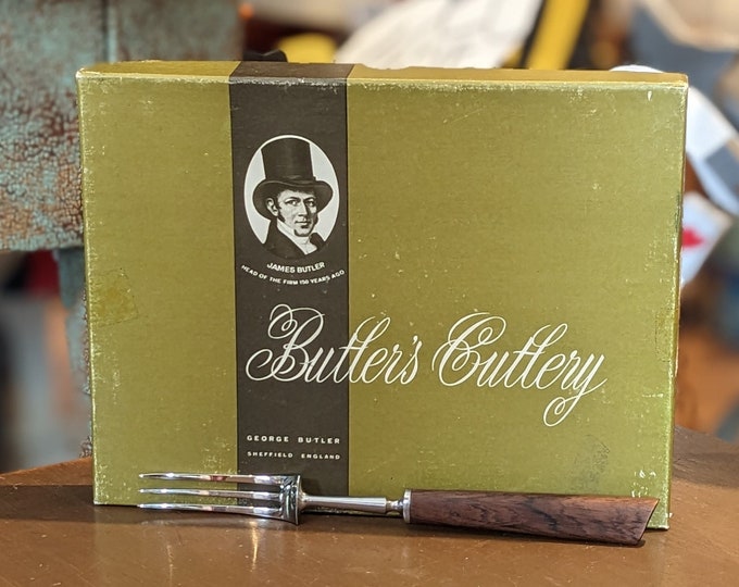 Mid Century Modern Butler's Cutlery Steak Fork Set NIB, Dining, Serving ...