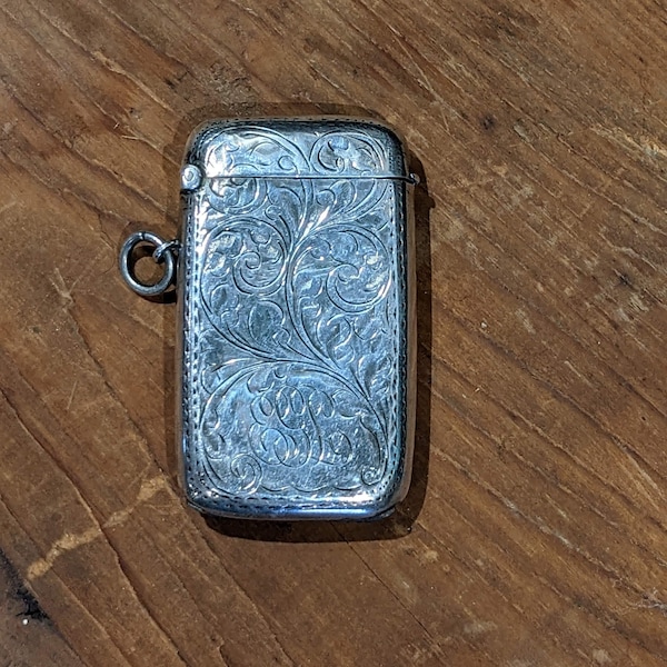 Silver Match Case - Etsy