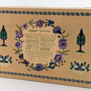 Vintage Whitman's Chocolate Sampler Box, Collectable, Advertising ...