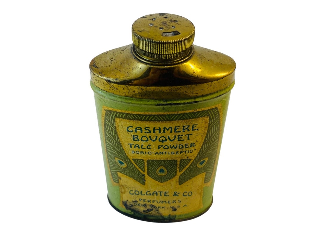 Vintage Talcum Powder Tin - Etsy