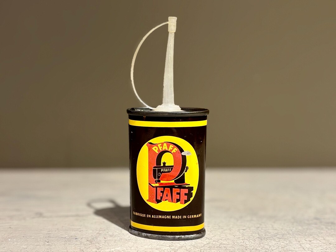 Rare Vintage PFAFF Sewing Machine Oil Tin - Etsy