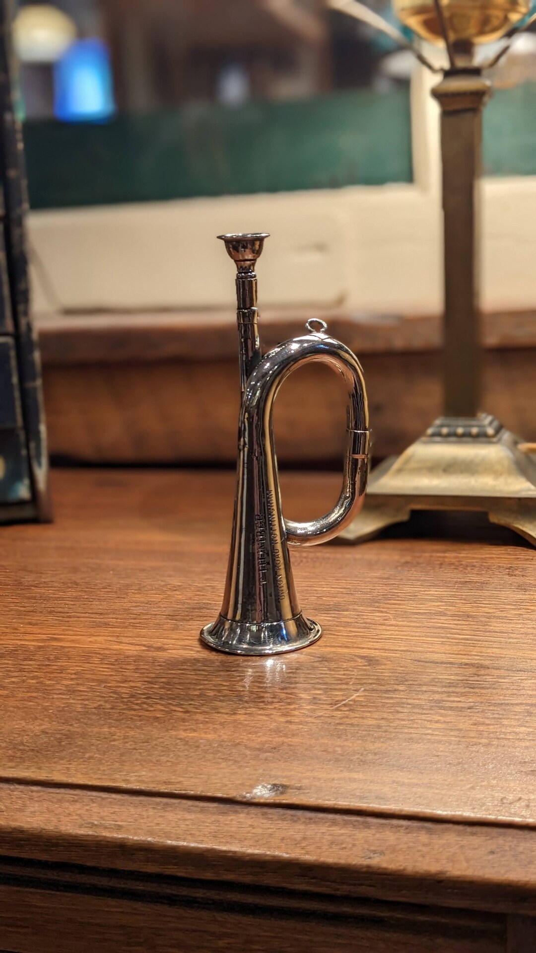 Vintage Silver Plated Toy Bugle by T.humber of Nottingham England - Etsy