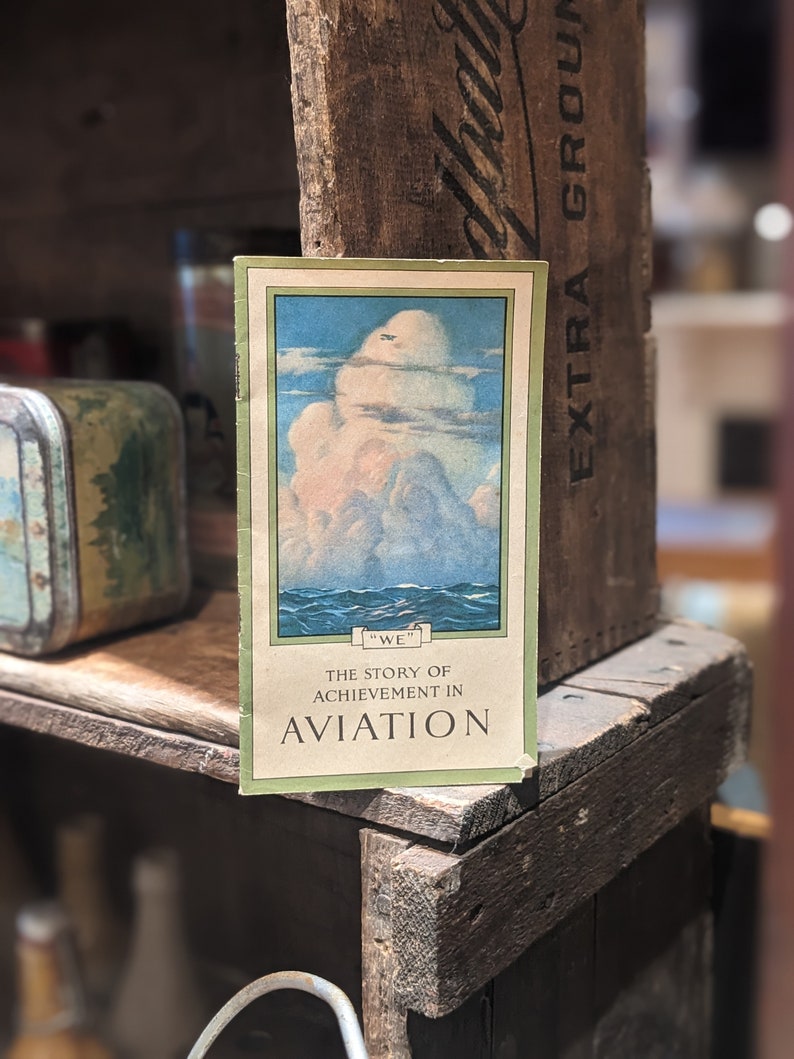 1929 Coca Cola Aviation Book - Etsy