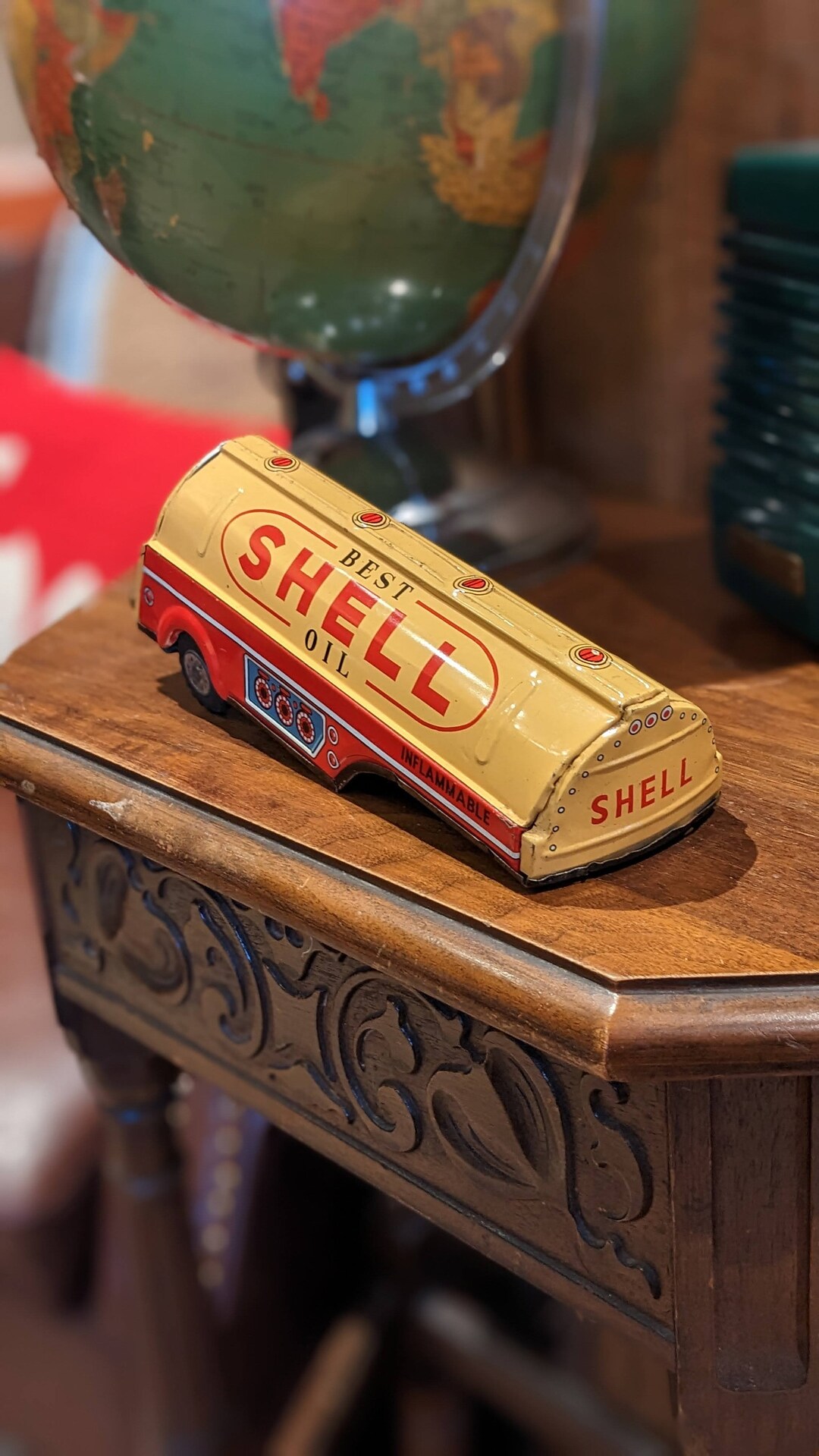 1959 Tin Shell Tanker Toy- Tanker Only - Etsy