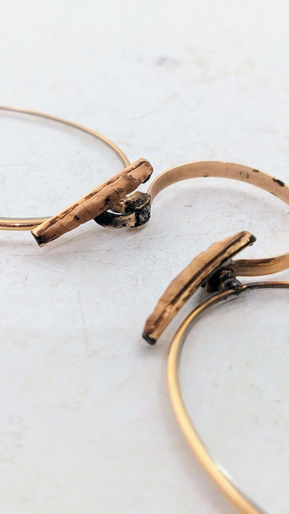 Antique Prince Nez 10K Gold Eye Glasses with Case, Co… - Gem