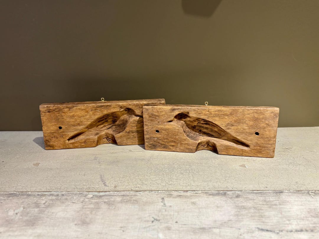 Antique Two-piece Blue Jay Bird Maple Sugar Mold - Etsy