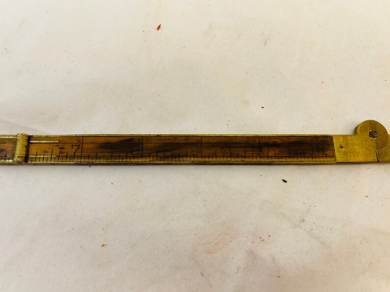 Vintage Lufkin No. 781 Boxwood Folding Ruler - Etsy