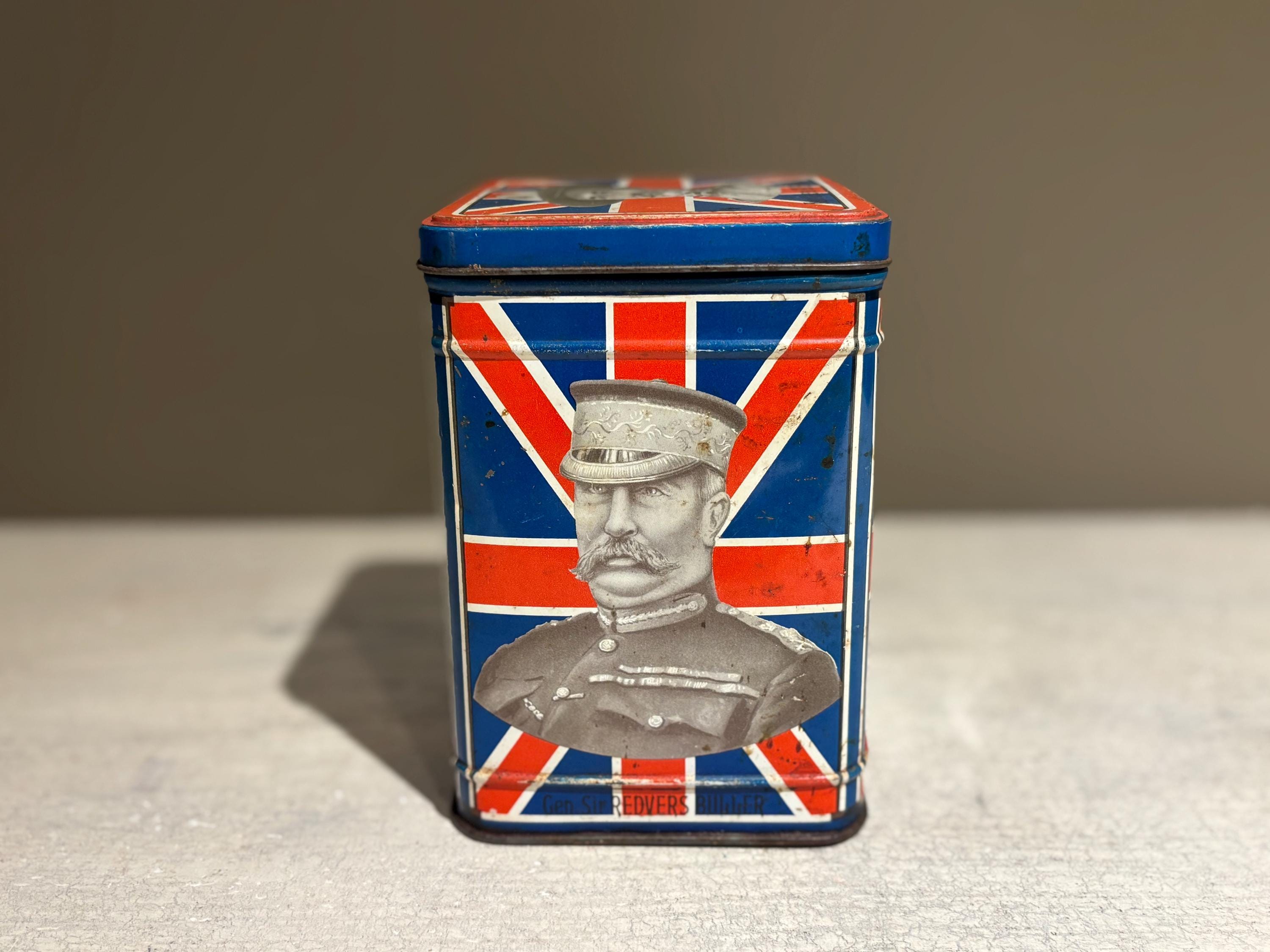 Vintage Dodo Designs Boer War Tea Caddy Tin - Etsy
