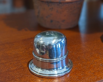 Vintage Birks Sterling Silver Bell Shape Ring Box. Circa 1950 - 70's ...