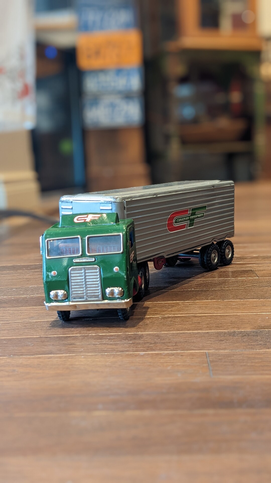 Vintage Canadian Freightways Friction Metal Toy Truck - Etsy