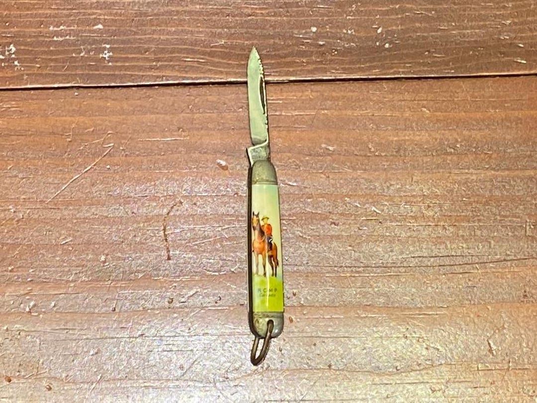 Vintage Richard's RCMP Mountie Pocket Knife - Etsy