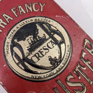 Antique Cresca Raisin Tin - Etsy