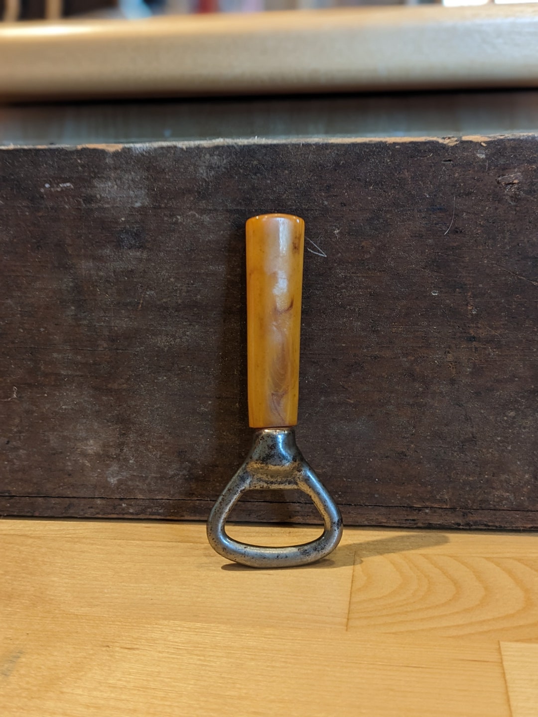 Vintage 1940's Bottle Opener With Bakelite Handle - Etsy