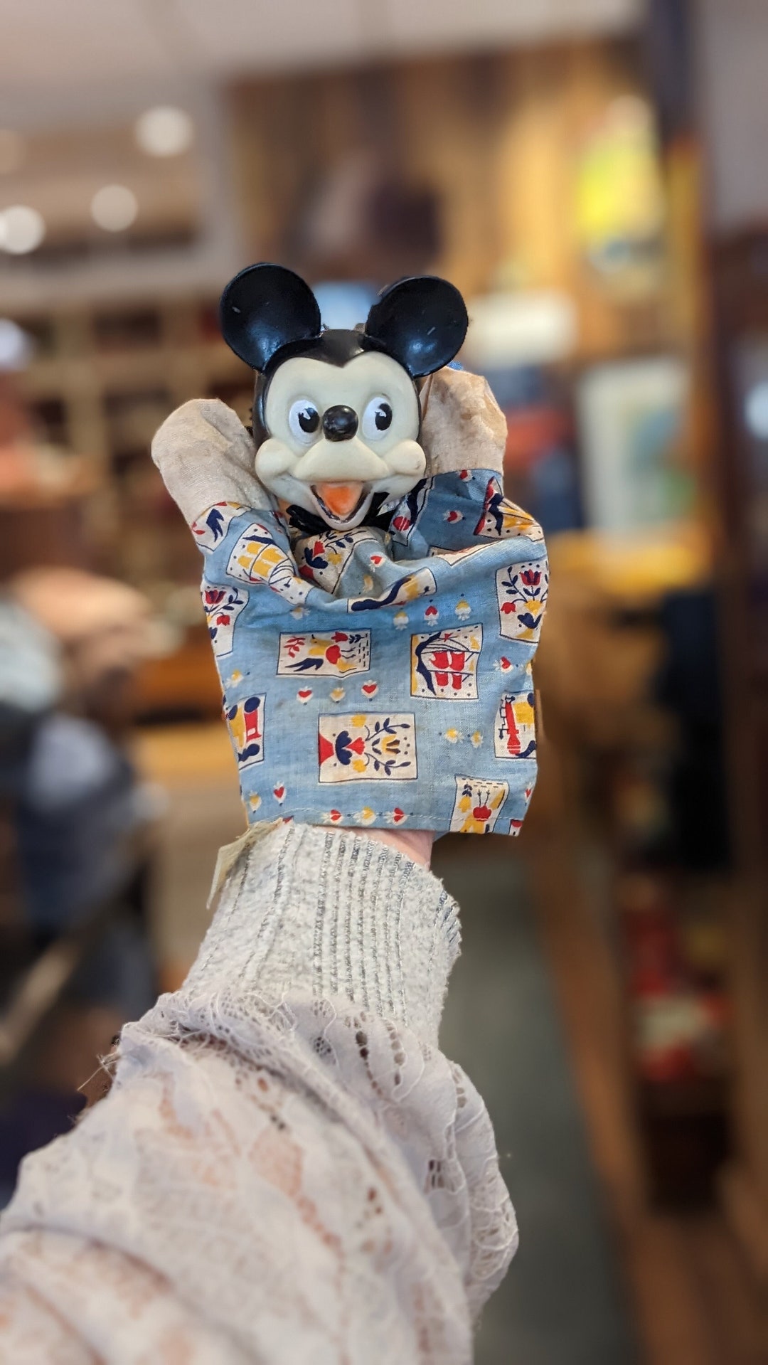 Vintage Mickey Mouse Hand Puppet by Reliable Toy Canada - Etsy