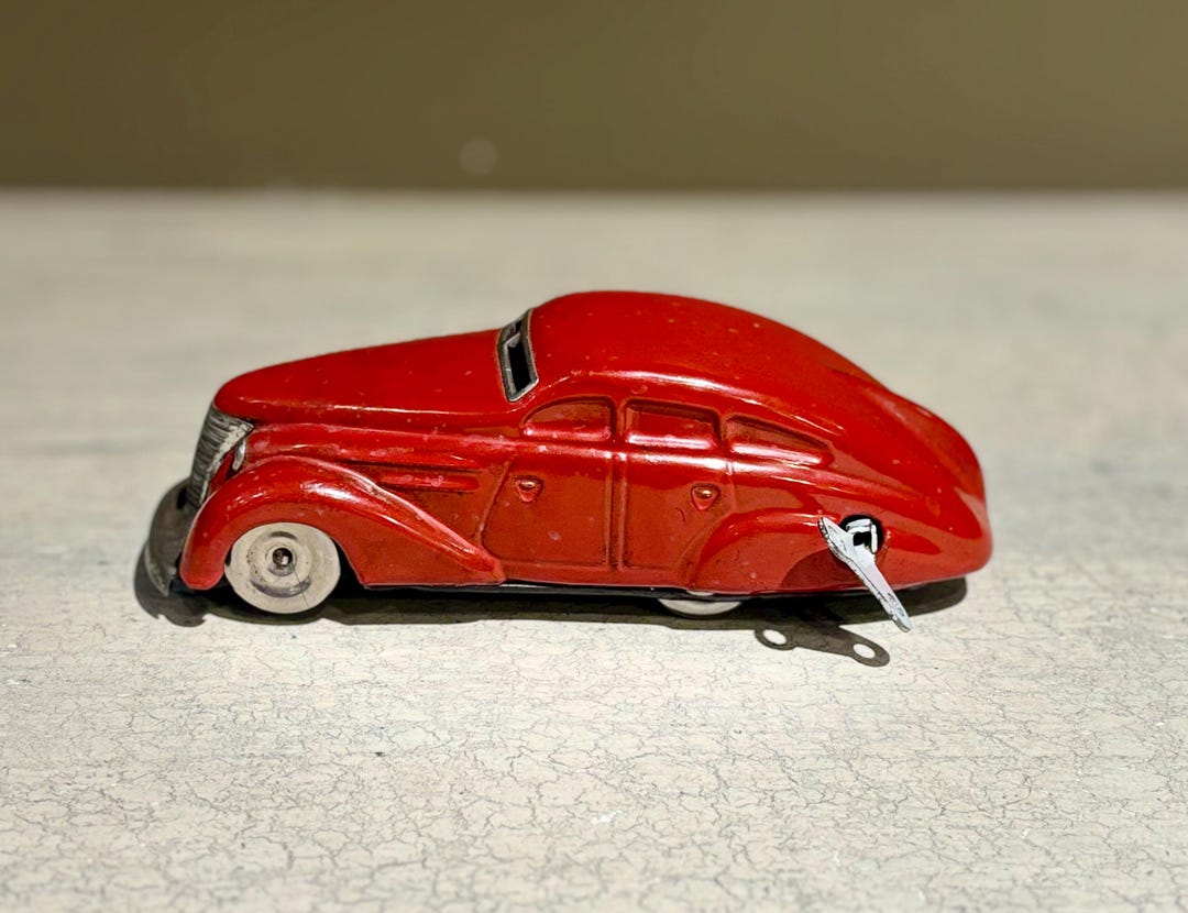 Vintage Shuck 1010 Wind-up Toy Car With Original Key in Working ...