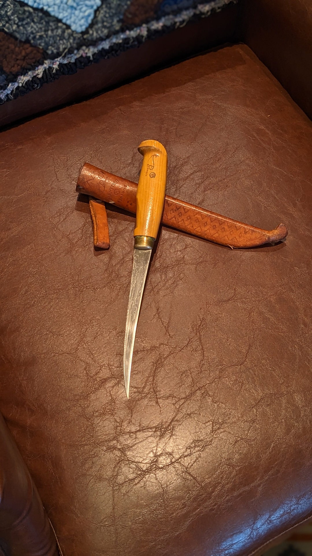 Vintage Rapaca Fishing Filet Knife and Sheath - Etsy