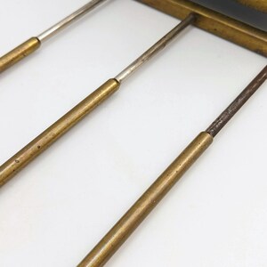 Antique Art Nouveau Cast Iron Judd Owl Sliding Bookends With Letter ...