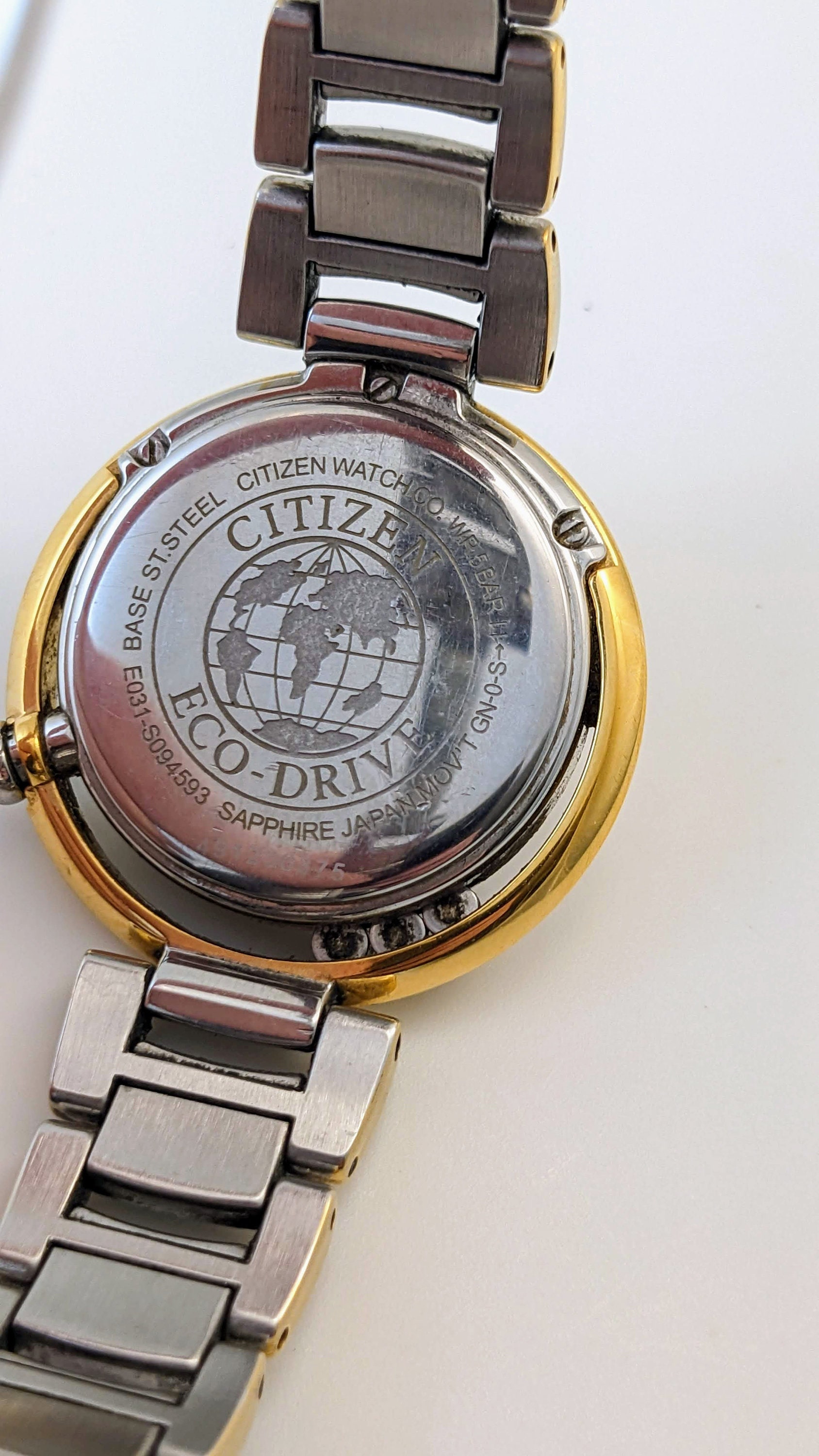 Citizen Ladies L Sunrise Diamond Set Eco-drive Watch Citizen Ladies L Sunrise Diamond Set Eco-drive Watch