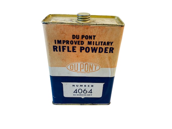 Vintage Tin Dupont Military Rifle Powder Tin Vintage Tin - Etsy
