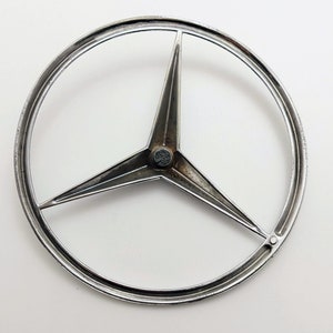 Vintage Mercedes Star Grill Emblem Luxury Cars Collectable - Etsy